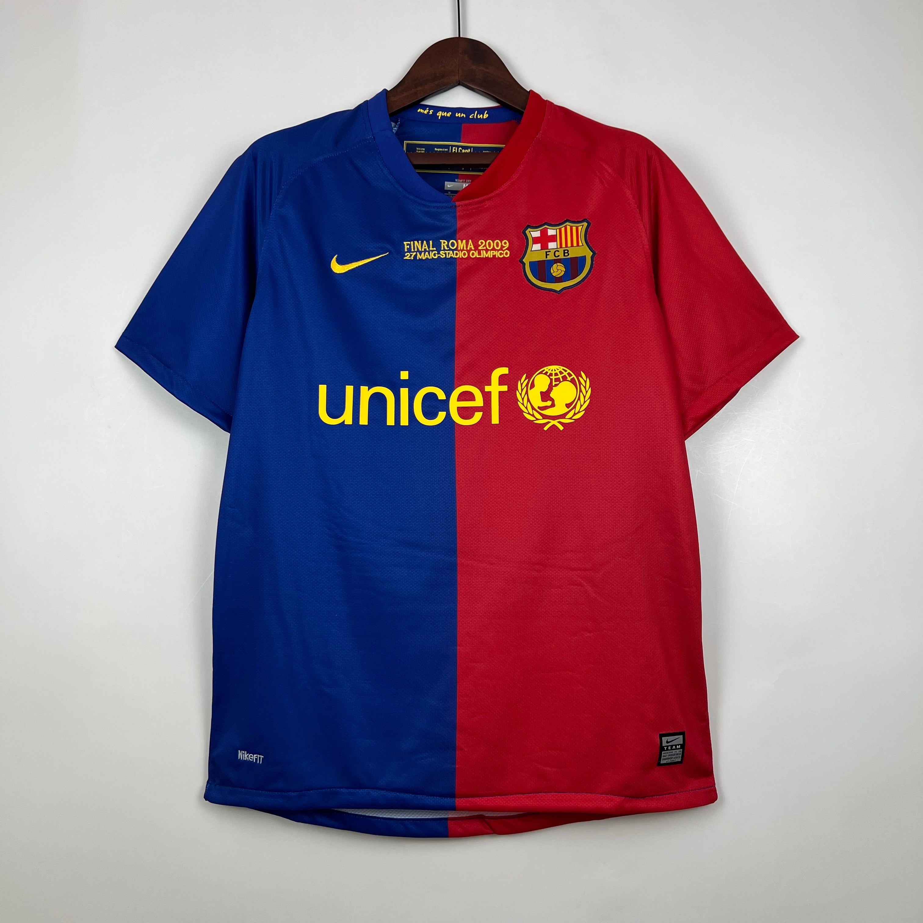 Retro Barcelona 08/09 UEFA Champions League Home Kit – RakstarJerseys